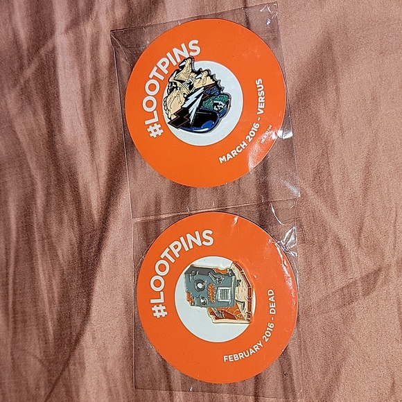 Loot Crate | Accessories | Lot Of 2 Lootcrate Collector Pins | Poshmark